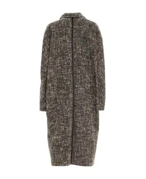 Max Mara Teatino Double-breasted Wool Long Coat