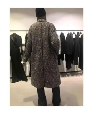 Max Mara Teatino Double-breasted Wool Long Coat
