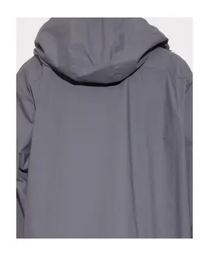 Dsquared2 Logo Print Zip Up Jacket - Gray