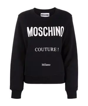 Moschino Crew Neck Long Sleeve Sweater