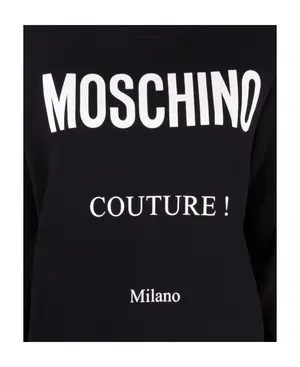 Moschino Crew Neck Long Sleeve Sweater