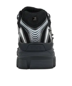Valentino Garavani Rockstud Embellished Low-top Sneakers - Black