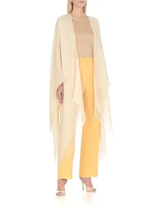 Fabiana Filippi Elastic Waist Wide-leg Trousers - Yellow