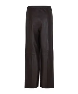 SELECTED Leather Palazzo Trousers