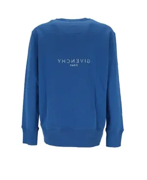 Givenchy Reverse Logo Printed Crewneck Sweatshirt