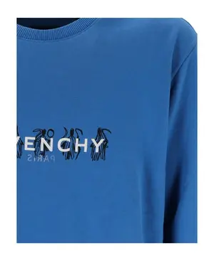 Givenchy Reverse Logo Printed Crewneck Sweatshirt