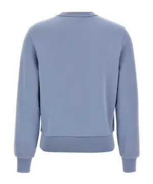 A.p.c. Logo Flocked Boxy Fit Sweatshirt