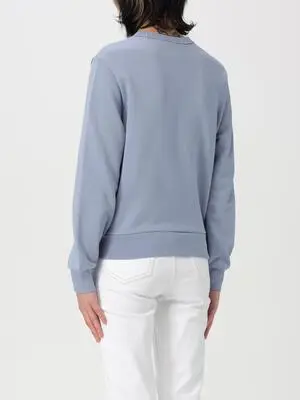 A.p.c. Logo Flocked Boxy Fit Sweatshirt