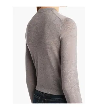 Khaite Button-front Wool-blend Cardigan - Gray