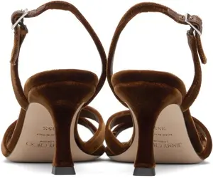 JIMMY CHOO Elsy 70 Sandals - Bronze