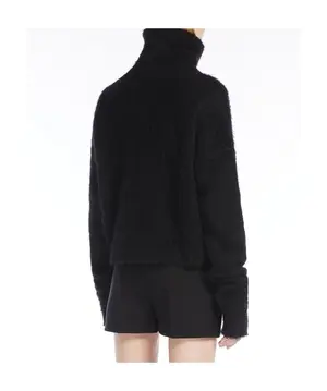 Sportmax Cropped Zip Detail Jumper