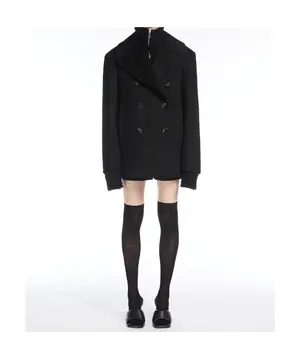 Sportmax Cropped Zip Detail Jumper
