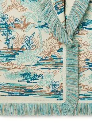 Alanui Lost In The Blue Belted Cardigan - Multicolor