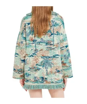 Alanui Lost In The Blue Belted Cardigan - Multicolor