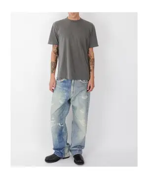 Our Legacy Distressed Light Wash Jeans