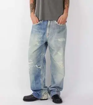 Our Legacy Distressed Light Wash Jeans
