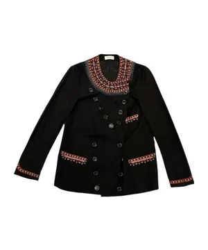 Dries Van Noten Double-breasted Embellished Suit Jacket - No