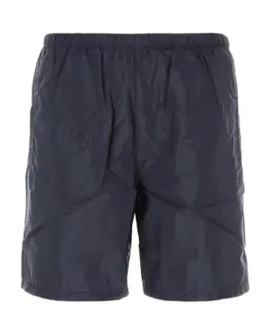 Prada Logo Swimming Trunks - Blue