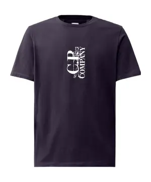C.P. COMPANY Logo-print Cotton T-shirt