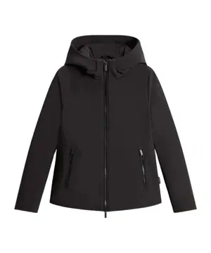 Woolrich Hooded Down Parka - Black