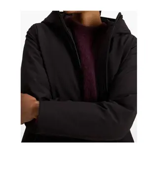 Woolrich Hooded Down Parka - Black