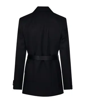 Victoria Beckham Belted Tailored Jacket