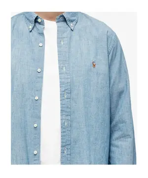 Polo Ralph Lauren Cubdppcs Long Sleeve Shirt - Blue