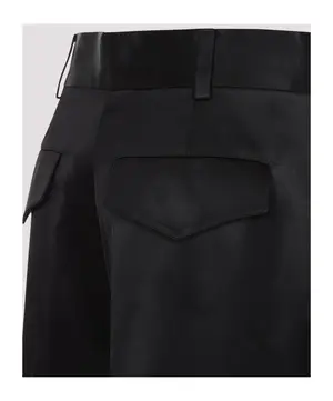 JIL SANDER Pleated Satin Trousers