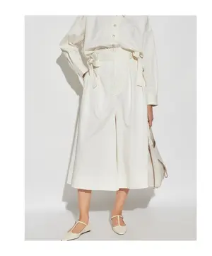 Fabiana Filippi Tie-waist Culotte Pants