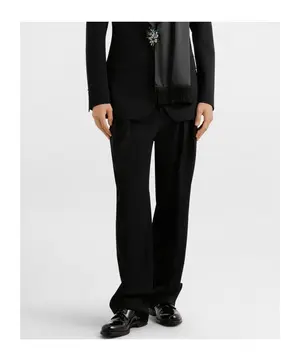 Dolce & Gabbana Dart Detailed Tailored Trousers - Black