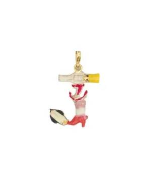 Marni Alphabet 'j' Charm - Polychromatic