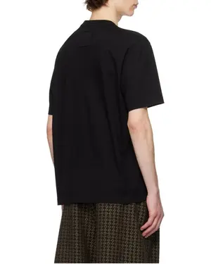 LANVIN Logo Denim T-shirt