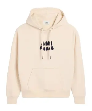 Ami Logo Patch Hoodie