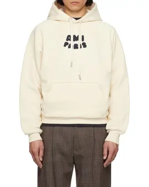 Ami Logo Patch Hoodie