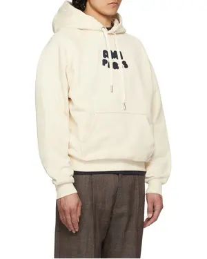 Ami Logo Patch Hoodie