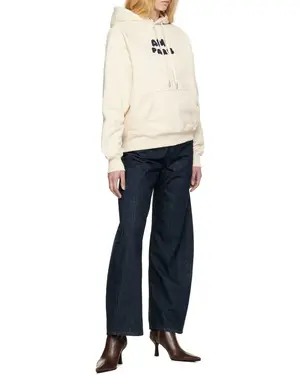 Ami Logo Patch Hoodie
