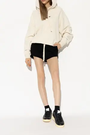 JIL SANDER Round Toe Lace Up Sneakers - Black