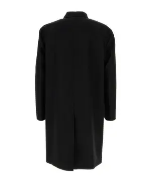 Gucci Logo Patch Long Sleeve Coat