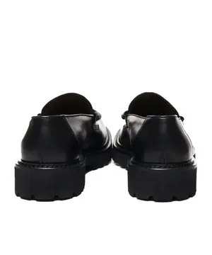 DOUCAL'S Calfskin Loafers - Black