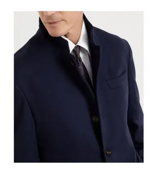 Brunello Cucinelli Notched-lapels Cashmere-wool Blazer