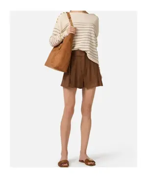 Elisabetta Franchi Pleated Tailored Shorts
