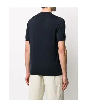 DRUMOHR Short-sleeved Crewneck Knitted Jumper - Black