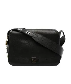 Mulberry Billie Logo Detailed Small Crossbody Bag - Black