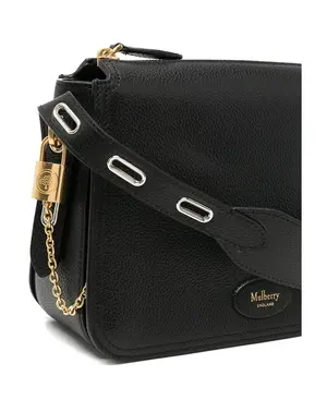 Mulberry Billie Logo Detailed Small Crossbody Bag - Black