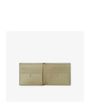 Burberry Check Printed Bi-fold Wallet