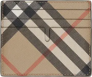 Burberry Vintage Check Cardholder Wallet