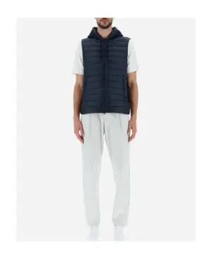Herno Hooded Quilted Down Gilet - Black
