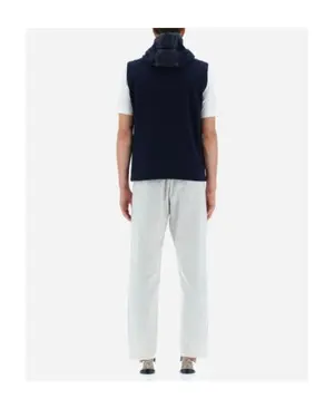 Herno Hooded Quilted Down Gilet - Black