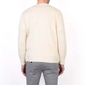 DRUMOHR V-neck Knitted Cardigan - White