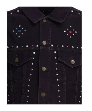 Needles Embellished Corduroy Single-breasted Jacket